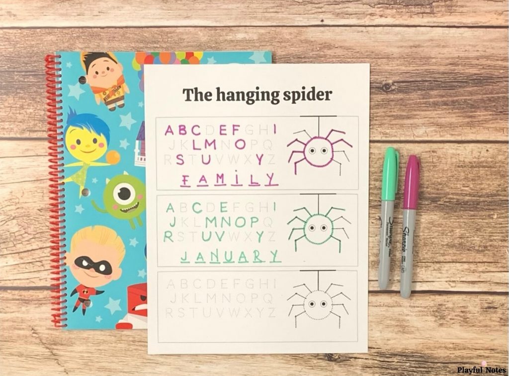 the hanging spider - Strategies for Learning